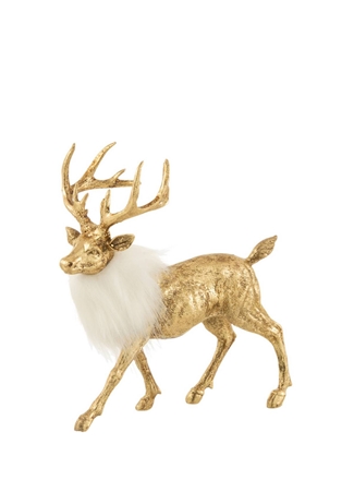 Luxuria Gold Geyik Formlu Obje