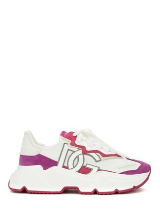 Dolce&Gabbana Kadın Daymaster Pembe Beyaz Sneaker 37 EU