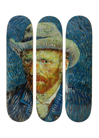The Skateroom Erkek Vincent Van Gogh Kaykay Tablo Mavi EU The Skateroom Erkek Vincent Van Gogh Kaykay Tablo Mavi EU