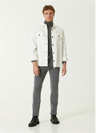 Beymen Club Erkek XSlim Fit Gri Jean Pantolon 46 Beymen Club Erkek XSlim Fit Gri Jean Pantolon 46