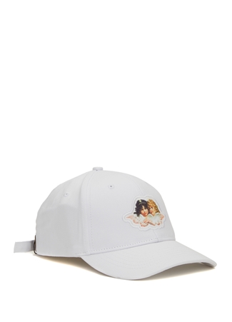FIORUCCI Kadın Beyaz Patchli Şapka EU FIORUCCI Kadın Beyaz Patchli Şapka EU