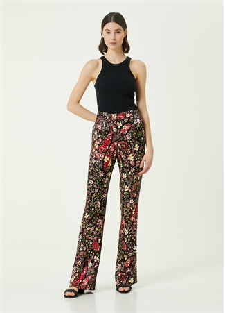 Etro Kadın Siyah Etnik Desenli Pantolon 38 IT Etro Kadın Siyah Etnik Desenli Pantolon 38 IT