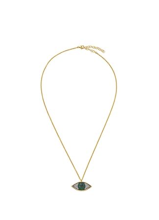 Begum Khan Kadın Göz Formlu Kolye EU