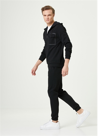 Beymen Club Erkek Siyah Beli Kordonlu Jogger Eşofman Altı S Beymen Club Erkek Siyah Beli Kordonlu Jogger Eşofman Altı S
