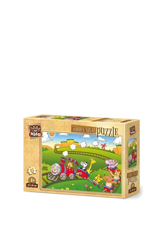 Art Puzzle Hayvanlar Treni 25 Parça Ahşap Eu Art Puzzle Hayvanlar Treni 25 Parça Ahşap Eu