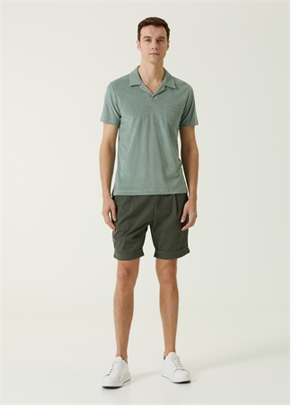 Beymen Collection Erkek Haki Beli Kordonlu Bermuda 58 IT Beymen Collection Erkek Haki Beli Kordonlu Bermuda 58 IT