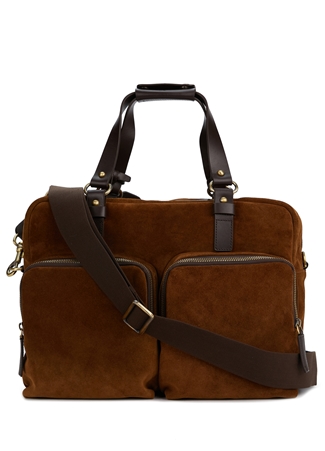 Beymen Collection Erkek Taba Logolu Süet Laptop Çantası Turuncu EU Beymen Collection Erkek Taba Logolu Süet Laptop Çantası Turuncu EU