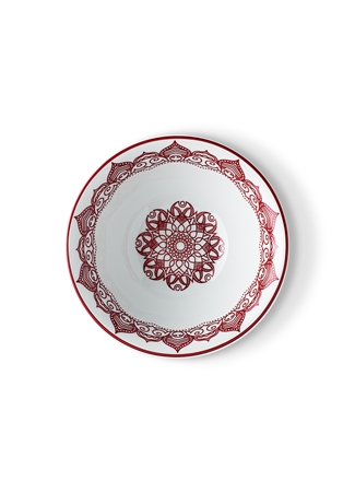 Bualh Kadim Porselen 18 Cm Kase Bordo Bualh Kadim Porselen 18 Cm Kase Bordo