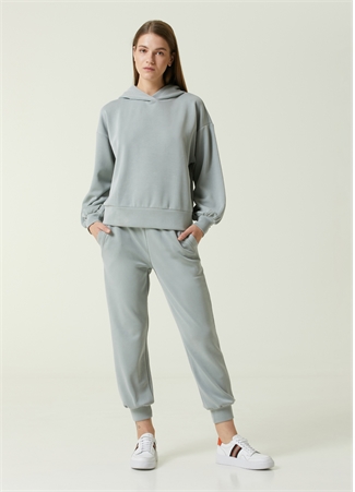 Beymen Club Kadın Mint Dar Paça Eşofman Altı Mavi XS Beymen Club Kadın Mint Dar Paça Eşofman Altı Mavi XS