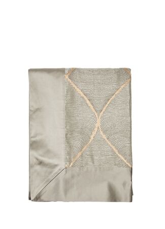 Haan Vizon Desenli Masa Örtüsü Gri