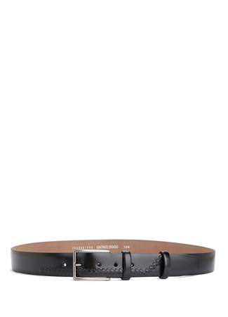 George Hogg Erkek Siyah Örgü Doku Detaylı Deri Kemer 20 EU George Hogg Erkek Siyah Örgü Doku Detaylı Deri Kemer 20 EU