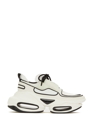 Balmain Kadın B Bold Beyaz Deri Sneaker 38 EU Balmain Kadın B Bold Beyaz Deri Sneaker 38 EU