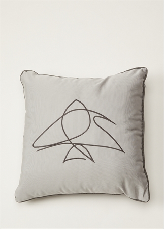 Beymen Home Gri Balık Nakışlı 45x45 cm Dekoratif Yastık Çok Renkli Beymen Home Gri Balık Nakışlı 45x45 cm Dekoratif Yastık Çok Renkli