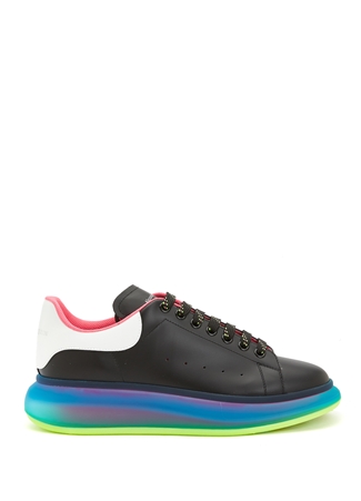 Alexander Mcqueen Erkek Oversize Siyah Logolu Deri Sneaker 39.5 Eu Alexander Mcqueen Erkek Oversize Siyah Logolu Deri Sneaker 39.5 Eu