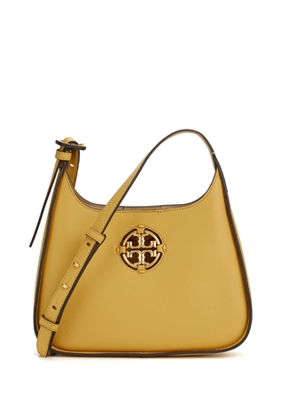 Tory Burch Kadın Small Miller Sarı Deri Çanta EU Tory Burch Kadın Small Miller Sarı Deri Çanta EU