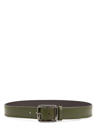 Palzileri Lab Erkek Yeşil Deri Kemer 95 Eu