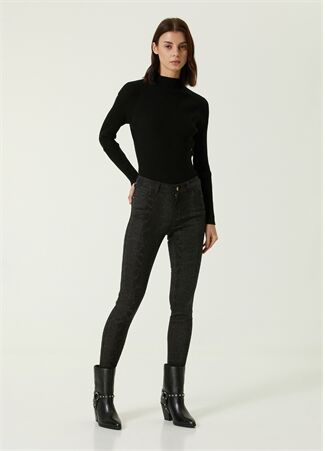 Network Kadın Slim Fit Kahverengi Casual Pantolon 25 Eu