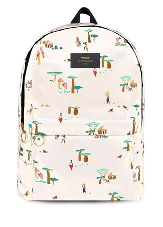 Wouf Kadın Baobab Recycled Sırt Çantası Bej EU