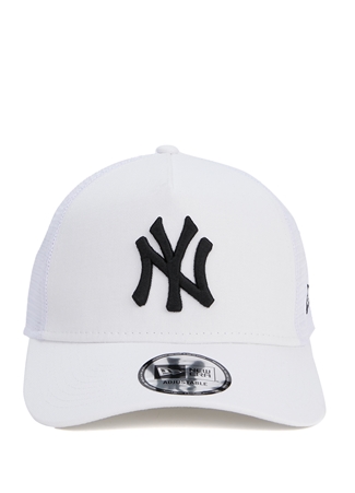 New Era Erkek York Yankees Beyaz Şapka EU