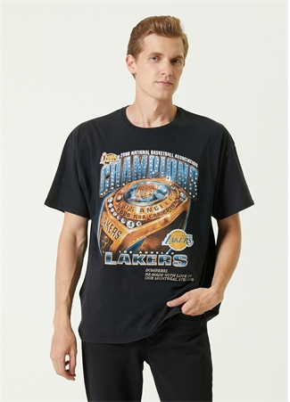 Domrebel Erkek Los Angeles 2000 Siyah Taş İşlemeli T-shirt M EU Domrebel Erkek Los Angeles 2000 Siyah Taş İşlemeli T-shirt M EU