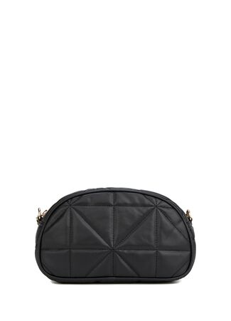 Network Kadın Siyah Kapitoneli Omuz Çantası EU