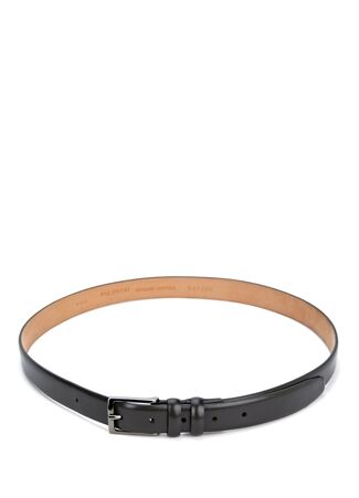 Pal Zileri Erkek Gri Deri Kemer EU