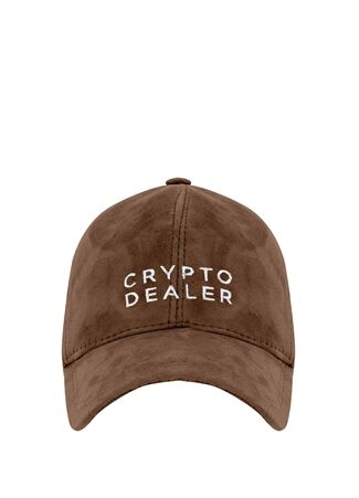 Bassigue Kadın Cyrto Dealer Kahverengi Süet Şapka EU