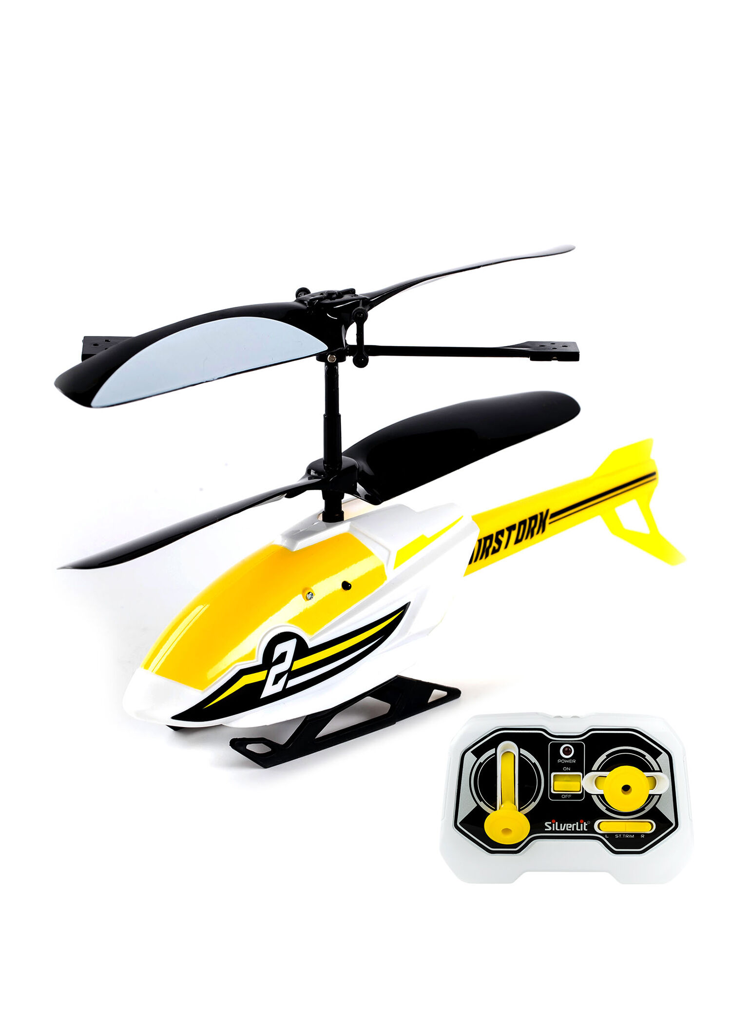 Silverlit - 84782-01 Air Stork Remote Controlled Yellow Helicopter