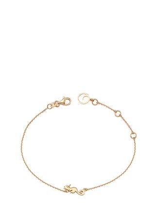Bee Goddess Kadın Seahorse Altın Rengi Bileklik Pembe EU Bee Goddess Kadın Seahorse Altın Rengi Bileklik Pembe EU