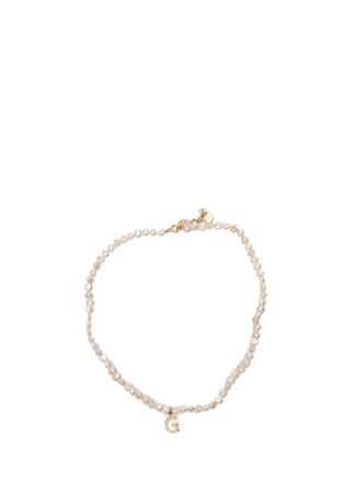 Linya Jewellery Kadın İncili G Harf Formlu Gümüş Rengi Kolye Altın EU Linya Jewellery Kadın İncili G Harf Formlu Gümüş Rengi Kolye Altın EU
