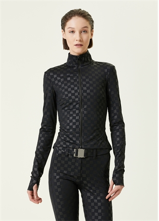 Misbhv Kadın Siyah Dik Yaka Logolu Fermuarlı Bluz S EU Misbhv Kadın Siyah Dik Yaka Logolu Fermuarlı Bluz S EU