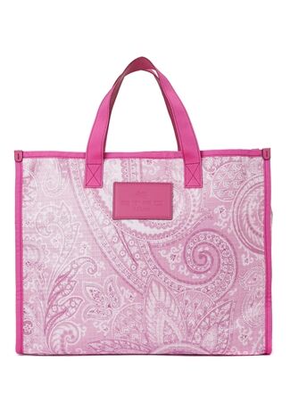 Etro Kadın Alişveriş Çantasi Pembe Eu