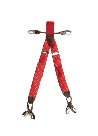 Pal Zileri Erkek Pantolon Askisi Kırmızı Eu