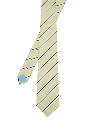 Tino Cosma Erkek Colorblocked Verev Çizgili Kravat EU Tino Cosma Erkek Colorblocked Verev Çizgili Kravat EU
