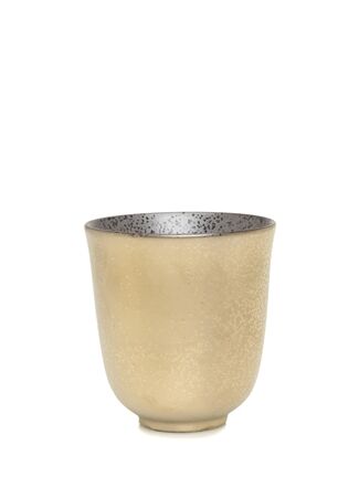 Luxuria Gold Siyah Desenli Porselen Çay Fincanı