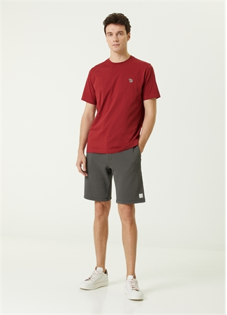 Paul Smith Erkek Gri Beli Renkli Şeritli Şort S EU Paul Smith Erkek Gri Beli Renkli Şeritli Şort S EU