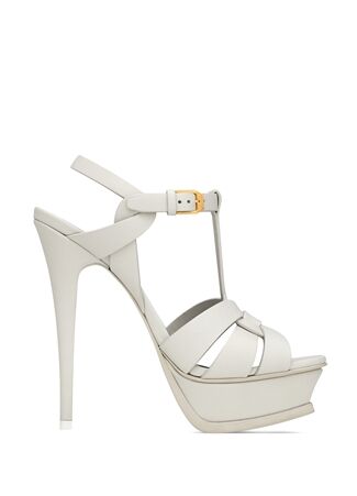 Kadın Tribute Beyaz Deri Sandalet 36 Eu Kadın Tribute Beyaz Deri Sandalet 36 Eu