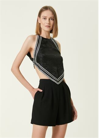 Versace Kadın Bluz Siyah 38 It