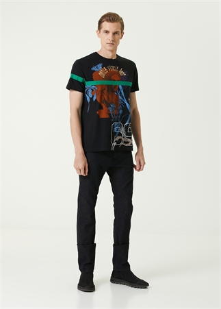 Etro Erkek Lacivert Etnik Desenli Jean Pantolon 32 US Etro Erkek Lacivert Etnik Desenli Jean Pantolon 32 US