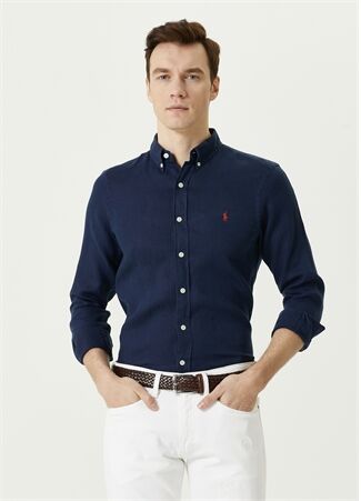 Polo Ralph Lauren Erkek GÖMLEK Lacivert S EU