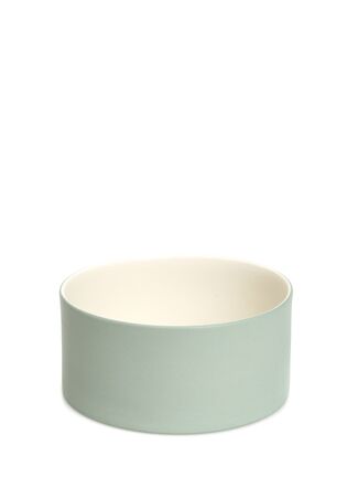 Esma Dereboy Nil Fildişi Parlak Seramik Çerezlik Çok Renkli