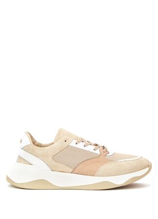 George Hogg Kadın Bej Süet Sneaker 36 EU