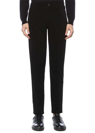 Rehash Erkek Siyah Normal Bel Yün Pantolon 30 US