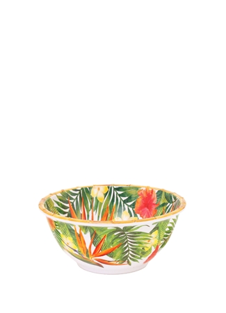 Les Jardins de Comptesse Exotic Karışık Desenli Melamin Kase Çok Renkli Les Jardins de Comptesse Exotic Karışık Desenli Melamin Kase Çok Renkli