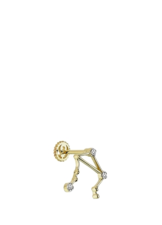 Her Story Kadın Zodyak Terazi Altın Rengi Piercing EU Her Story Kadın Zodyak Terazi Altın Rengi Piercing EU