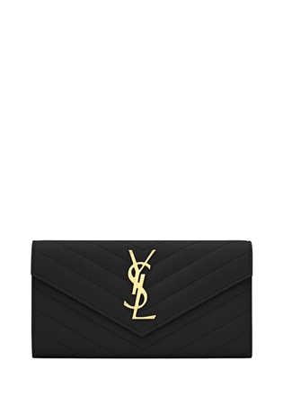 Kadın Monogram Siyah Kapitoneli Deri Cüzdan EU Kadın Monogram Siyah Kapitoneli Deri Cüzdan EU