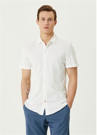 Isaia Erkek Gömlek Beyaz 42 It