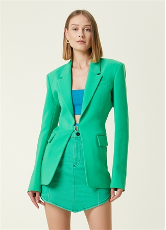 The Attico Kadın Blazer Yeşil 38 It The Attico Kadın Blazer Yeşil 38 It