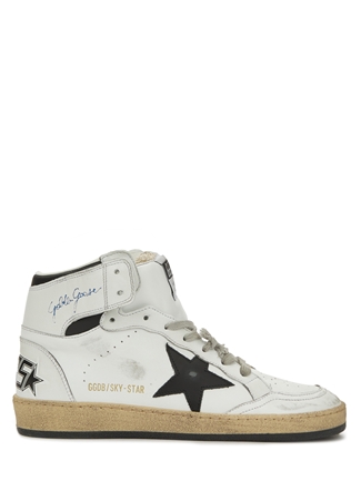 Golden Goose Kadın Beyaz Logolu Sneaker Siyah 35 EU Golden Goose Kadın Beyaz Logolu Sneaker Siyah 35 EU