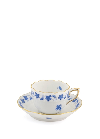 Herend Guirlande De Raisins Kahve Fincanı Çok Renkli